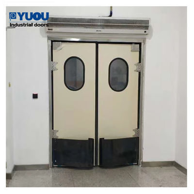 Kitchen Restaurant Swinging Traffic Doors Stainless Steel 20mm Double ...