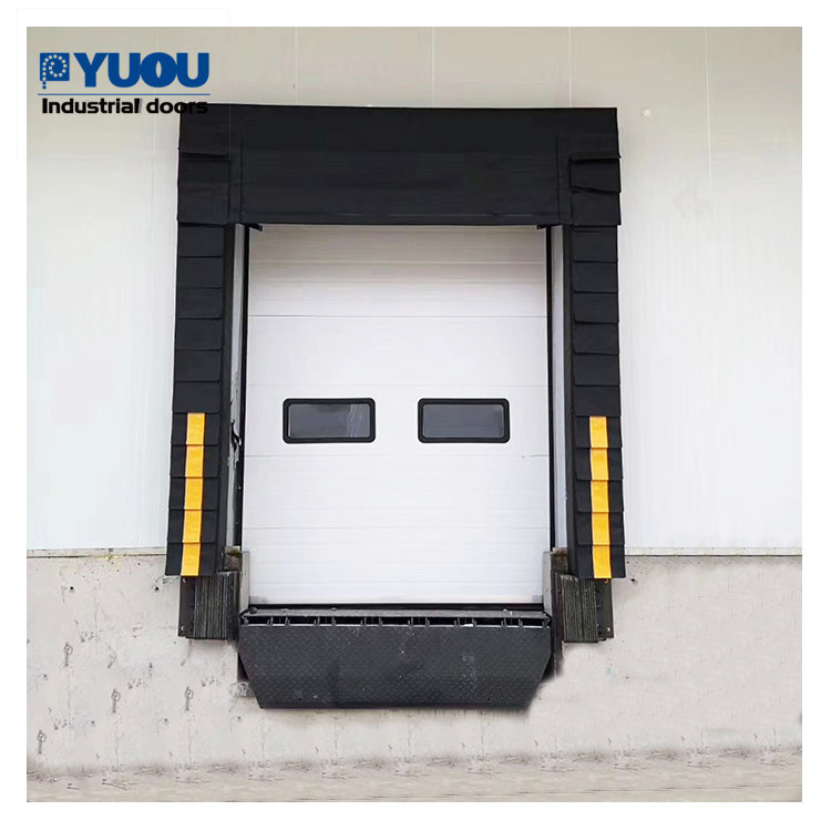 Logistics PVC Loading Dock Shelters Door Seals 2.6m Width Thermal ...