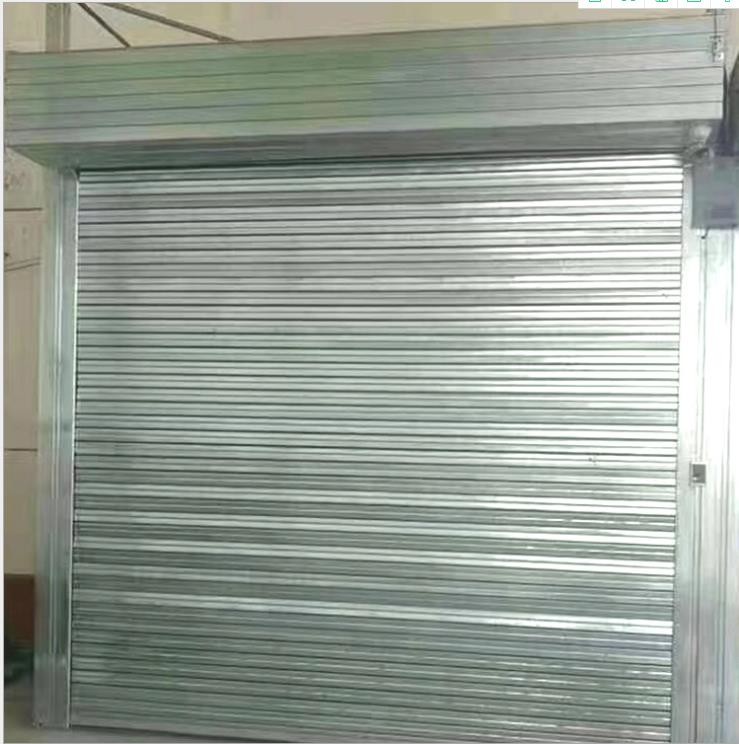 Industrial Electric Fire Rated Roller Shutter Door Customized 0.8mm 1 ...