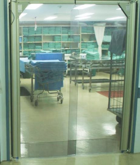 Semi Modular Class Sandwich Panel Lab Doors 10k For Pharmaceutical ...