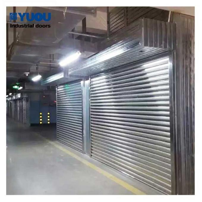 10m height Fire Rated Roller Shutter Door Coiling Electric 380V CCC ...